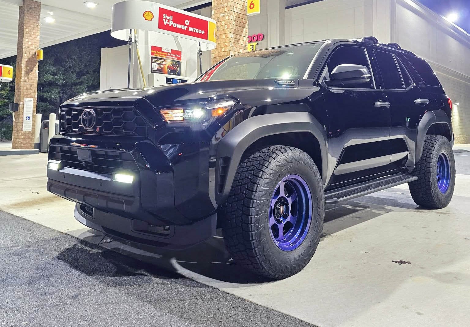 TRD ORP Hybrid build: custom color TE37 -10 offset wheels and Nitto ...