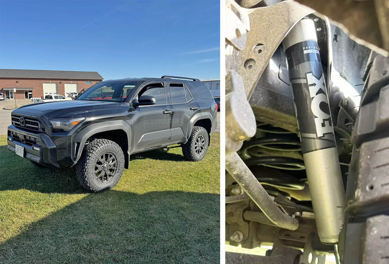 Fox 2.0 Performance Series Shocks installed on 6th Gen 4Runner SR5 ...