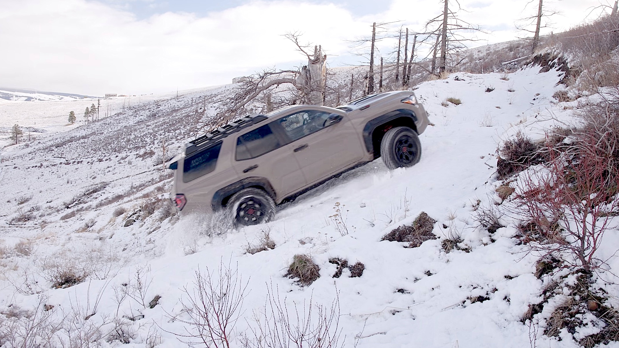 Review: 2025 / 2026 4Runner TRD Pro Snow Test at Mountain Test Course ...