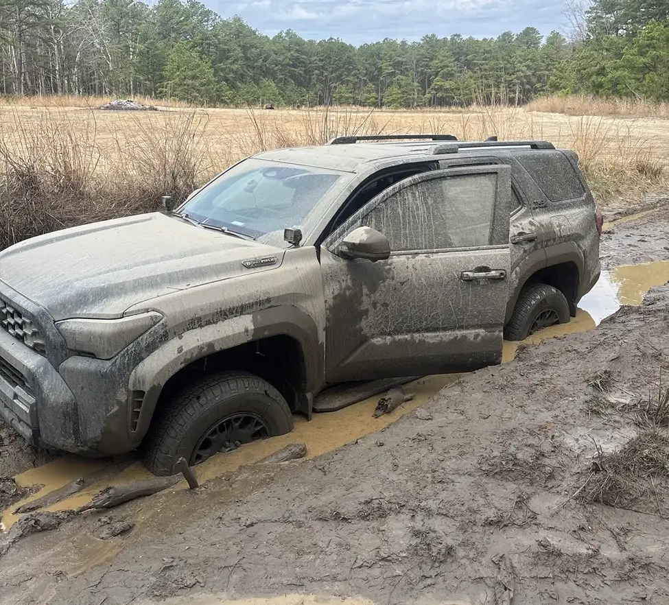 Stuck in mud at Pine Barrens. Noob | 2025+ 4Runner Forum (6th Gen ...